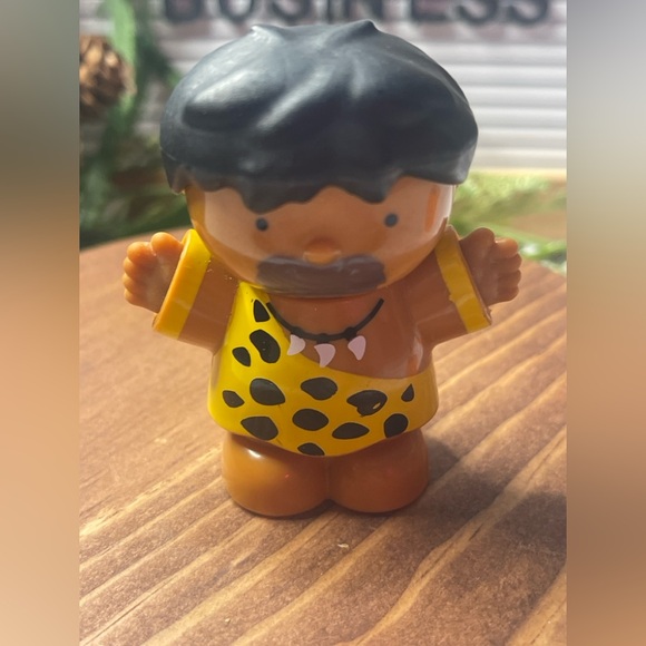 Toys | Caveman Toy Figure With Yellow And Black Outfit | Poshmark